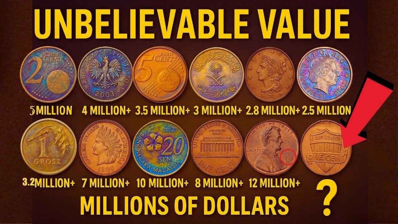 Hunt for Hidden Treasures: Top 5 Ultra-Rare American Coins Worth ...